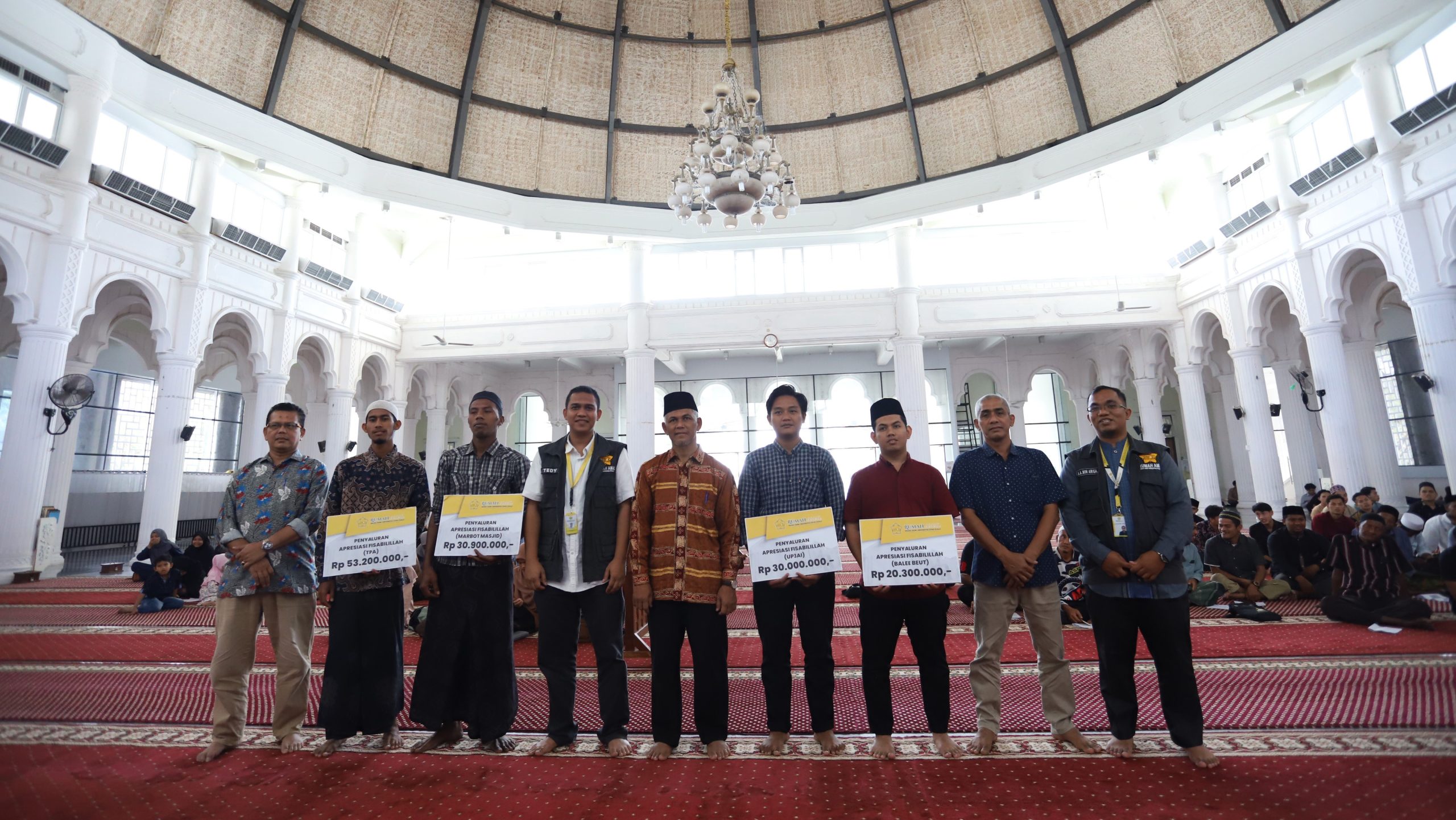 Rumah Amal Masjid Jamik Kampus USK Salurkan Zakat Rp 134 Juta untuk ...