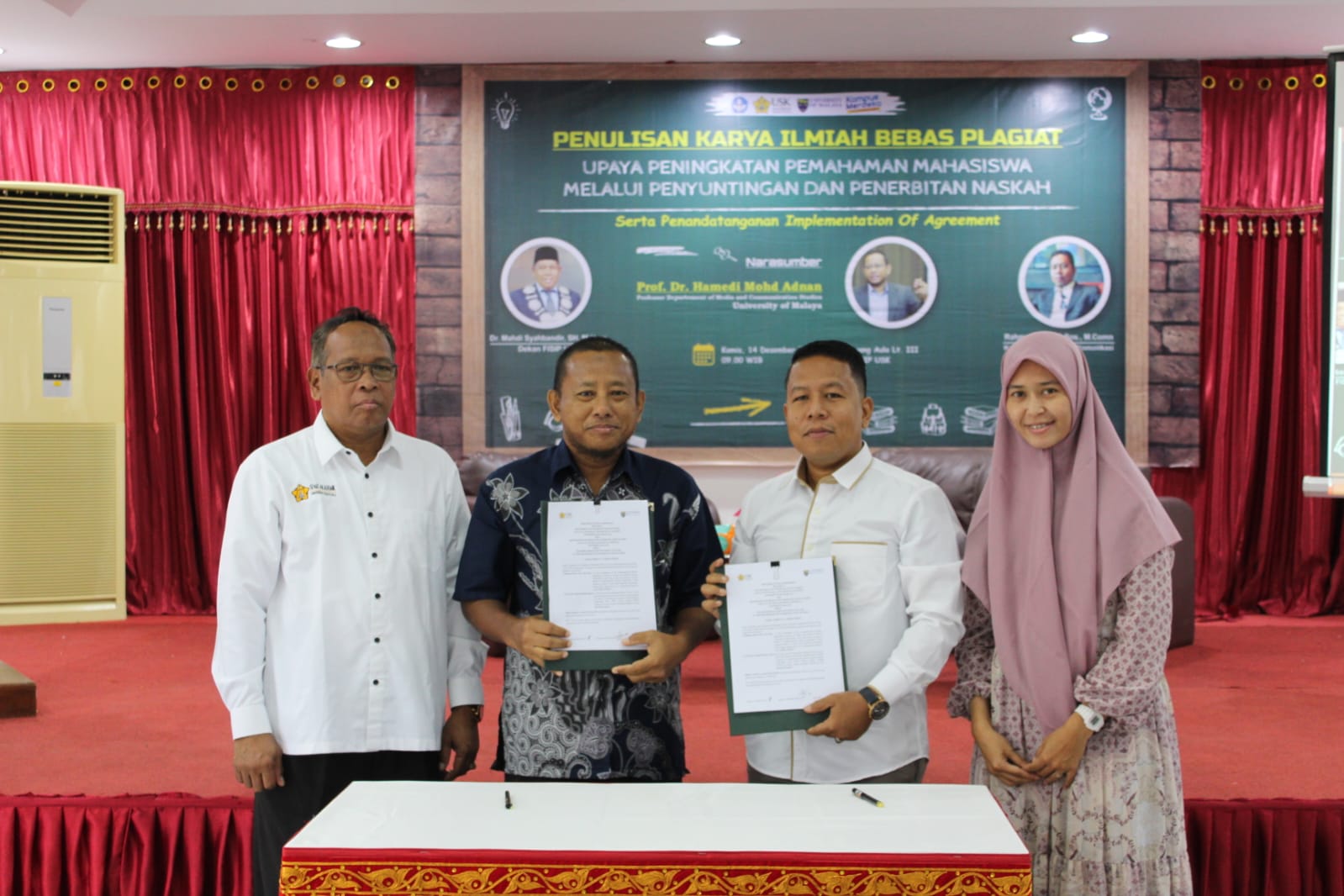 FISIP USK Aceh Perkuat Kerja Sama dengan University of Malaya - Acehkini.ID